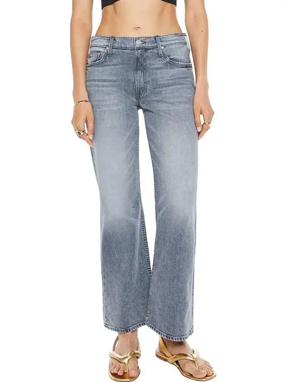 MOTHER The Bookie Ankle Wide Leg Jeans - Let's Ride