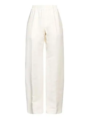 Burberry Straight-leg Pants - Off White