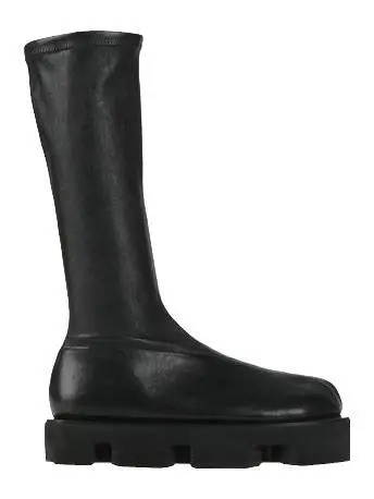 JIL SANDER Leather Boot - Black