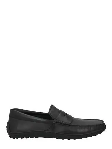 TOD'S Leather Loafers - Black