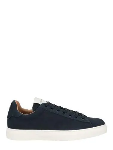 Emporio Armani Leather Sneakers - Blue
