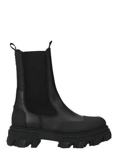 GANNI Ankle Chelsea Boots - Black