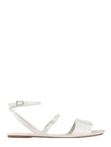 Emporio Armani Leather Sandals - Off White