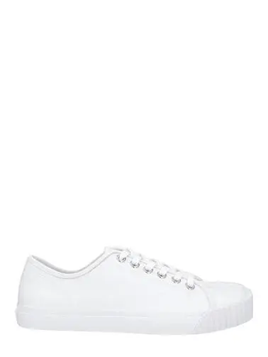 MAISON MARGIELA Leather Low-top Sneakers - White