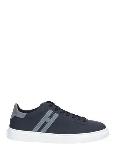 Hogan Leather Low-top Sneakers - Navy