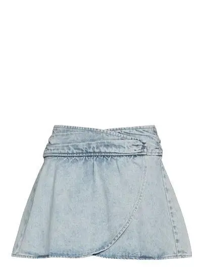 Isabel Marant Denim Flared Skirt - Blue