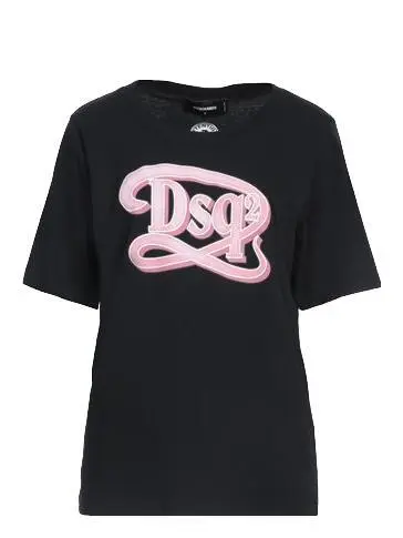 Dsquared2 Logo-print Jersey T-shirt - Black