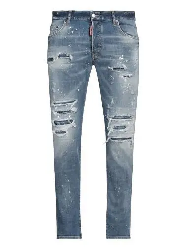 Dsquared2 Tapered Denim Jeans - Blue