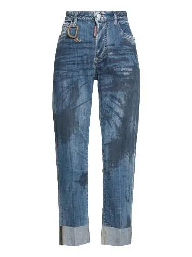 Dsquared2 Jeans In Tie-dye Denim - Blue