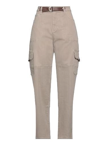 Emporio Armani Cotton-elastane Cargo Jeans - Light Brown