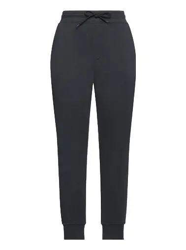 Emporio Armani Track Pants In Cotton And Elastane - Navy