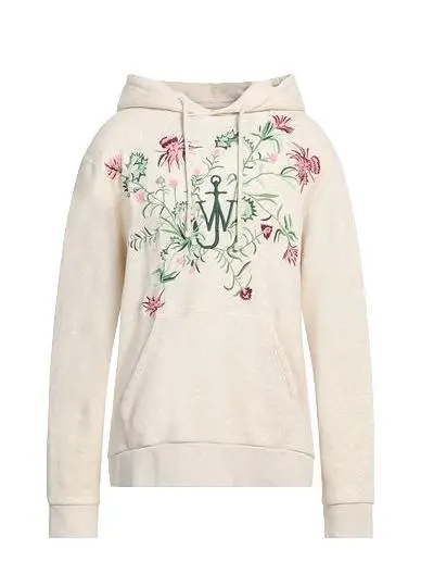 JW Anderson Embroidered French Terry Sweatshirt - Ivory