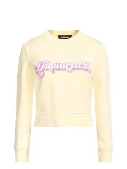 Dsquared2 French Terry Sweatshirt - Yellow