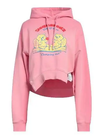 Dsquared2 French Terry Sweatshirt With Logo - Pink