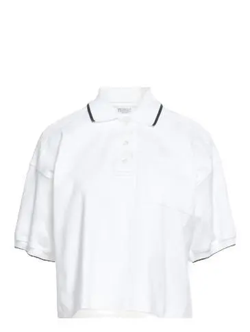 Brunello Cucinelli Cotton Polo Shirt - White