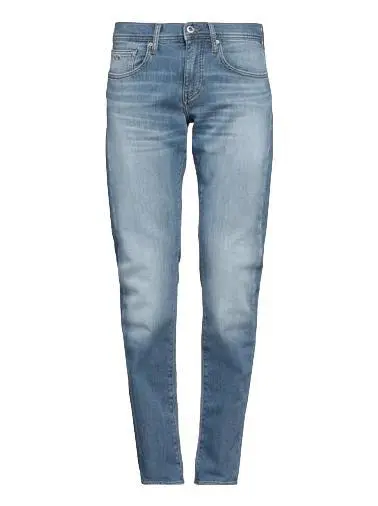 Armani Exchange Straight-leg Jeans With Five-pocket Detailing - Blue