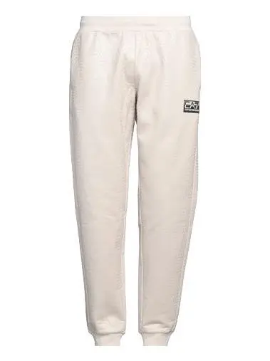 EA7 Pants Size Cotton, Elastane - Beige