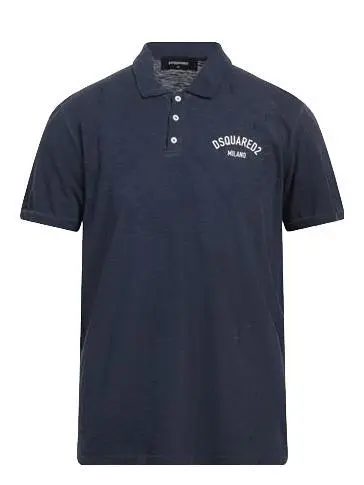 Dsquared2 Polo Shirt Size Cotton, Viscose - Navy