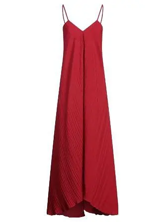 Alpha Studio Crepe Maxi Dress - Red