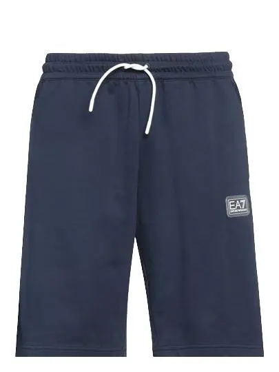 EA7 Athletic French Terry Shorts - Navy