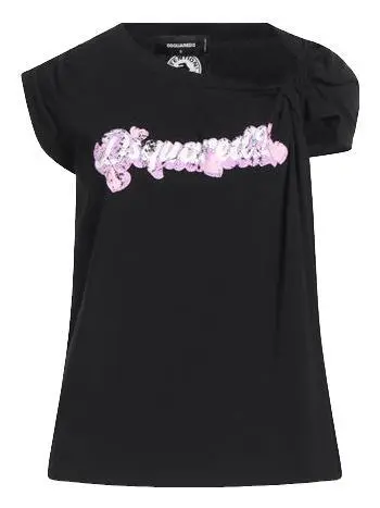 Dsquared2 Logo-print Cotton T-shirt - Black