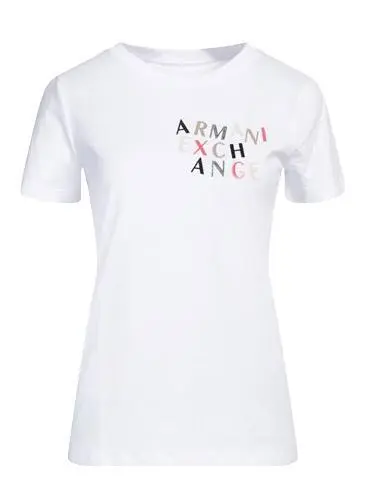 Armani Exchange Logo-print Cotton T-shirt - White