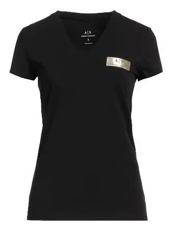 Armani Exchange Logo-print T-shirt - Black