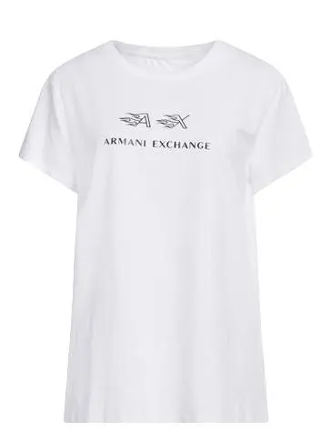 Armani Exchange Logo-print T-shirt - White