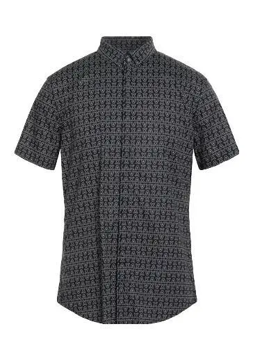 Armani Exchange Shirt Size Cotton, Elastane - Black