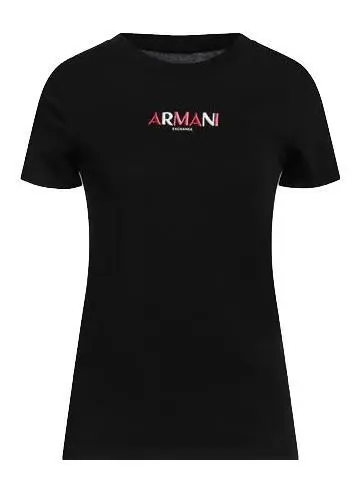 Armani Exchange Logo-print T-shirt - Black
