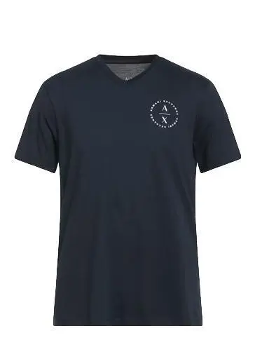 Armani Exchange T-shirt Size Pima Cotton - Navy