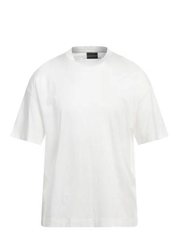 Emporio Armani T-shirt Size Lyocell, Cotton - White