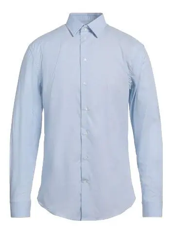 Emporio Armani Shirt Sky Size Cotton, Elastane - Blue