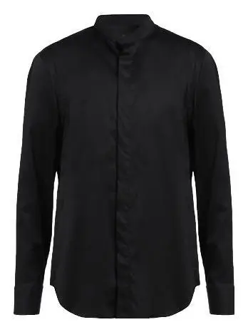 Emporio Armani Shirt Size Cotton, Elastane - Black