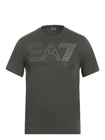 EA7 T-shirt Size Cotton - Green