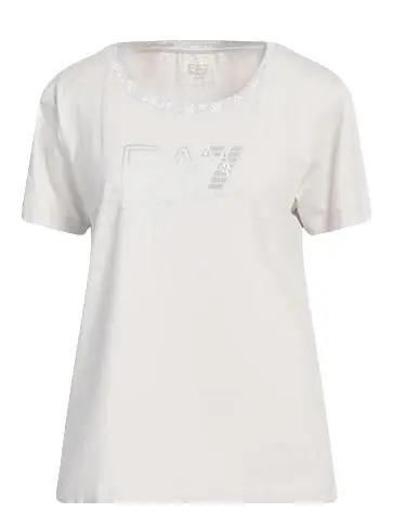 EA7 Logo-print T-shirt - Off White