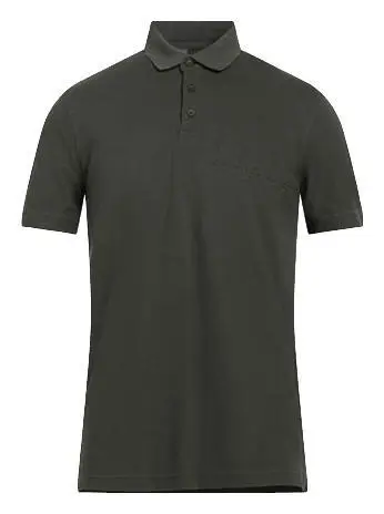 Armani Exchange Polo Shirt Military Size Cotton - Green