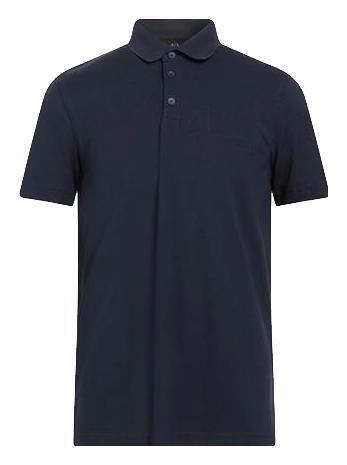 Armani Exchange Polo Shirt Size Cotton - Midnight Blue
