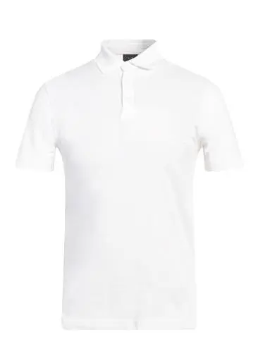 Armani Exchange Polo Shirt Military Size Cotton - White