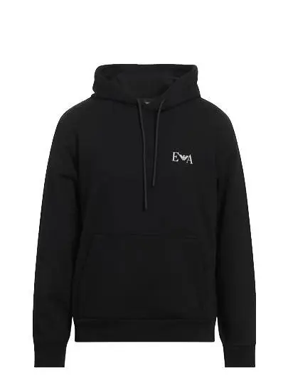 Emporio Armani Cotton-elastane Sweatshirt - Black