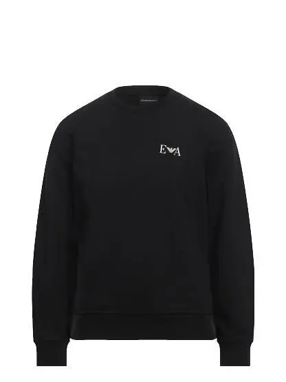 Emporio Armani Cotton-elastane Sweatshirt - Black
