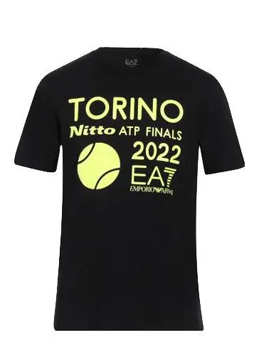EA7 T-shirt Size Cotton, Elastane - Black