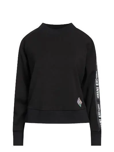 Armani Exchange French Terry Sweatshirt - Black