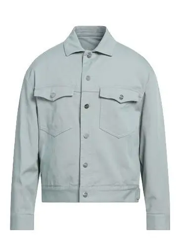 Giorgio Armani Denim Trucker Jacket - Sage Green