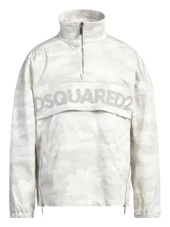 Dsquared2 Casual Camouflage Jacket - White