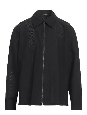 Emporio Armani Shirt Size Linen - Black