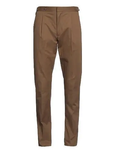MOORER Tapered Leg Trousers - Beige