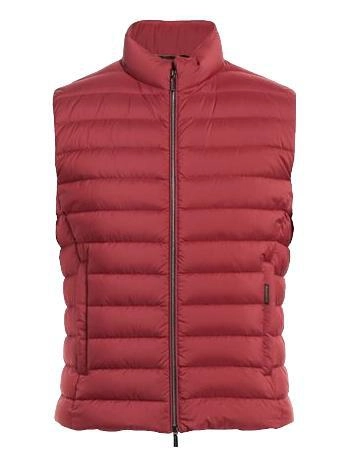 MOORER Vest Polyamide And Elastane - Brick