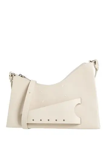 MAISON MARGIELA Leather Crossbody Bag - Beige