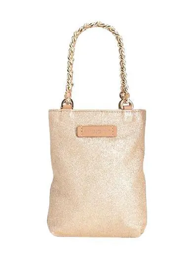 GIANNI CHIARINI Leather Shopper - Gold